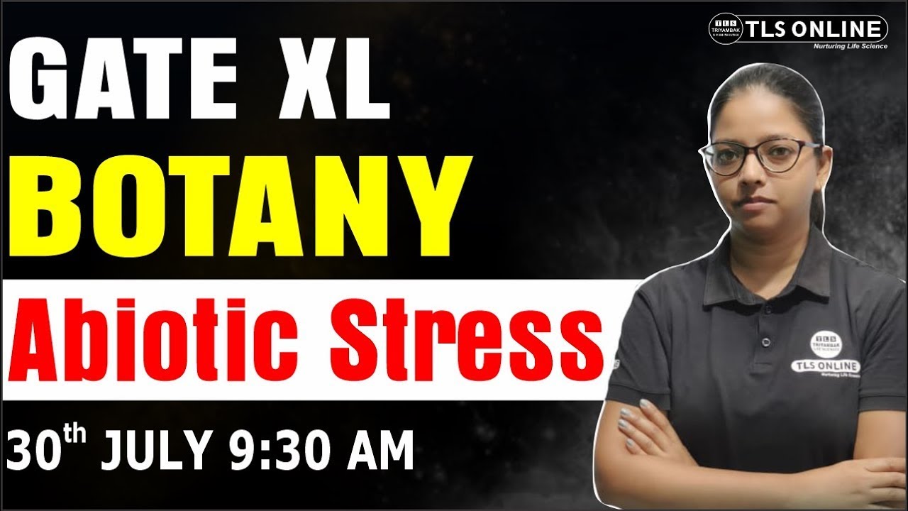 Botany | Abiotic Stress | Vandana Sharma | #csirnetlifescience - YouTube
