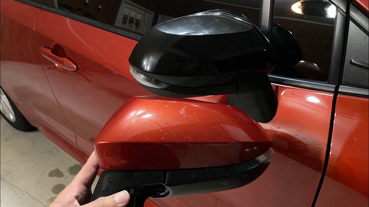 How To Replace Side Mirrors On 2019-2023 Toyota Corolla Hatchback - YouTube