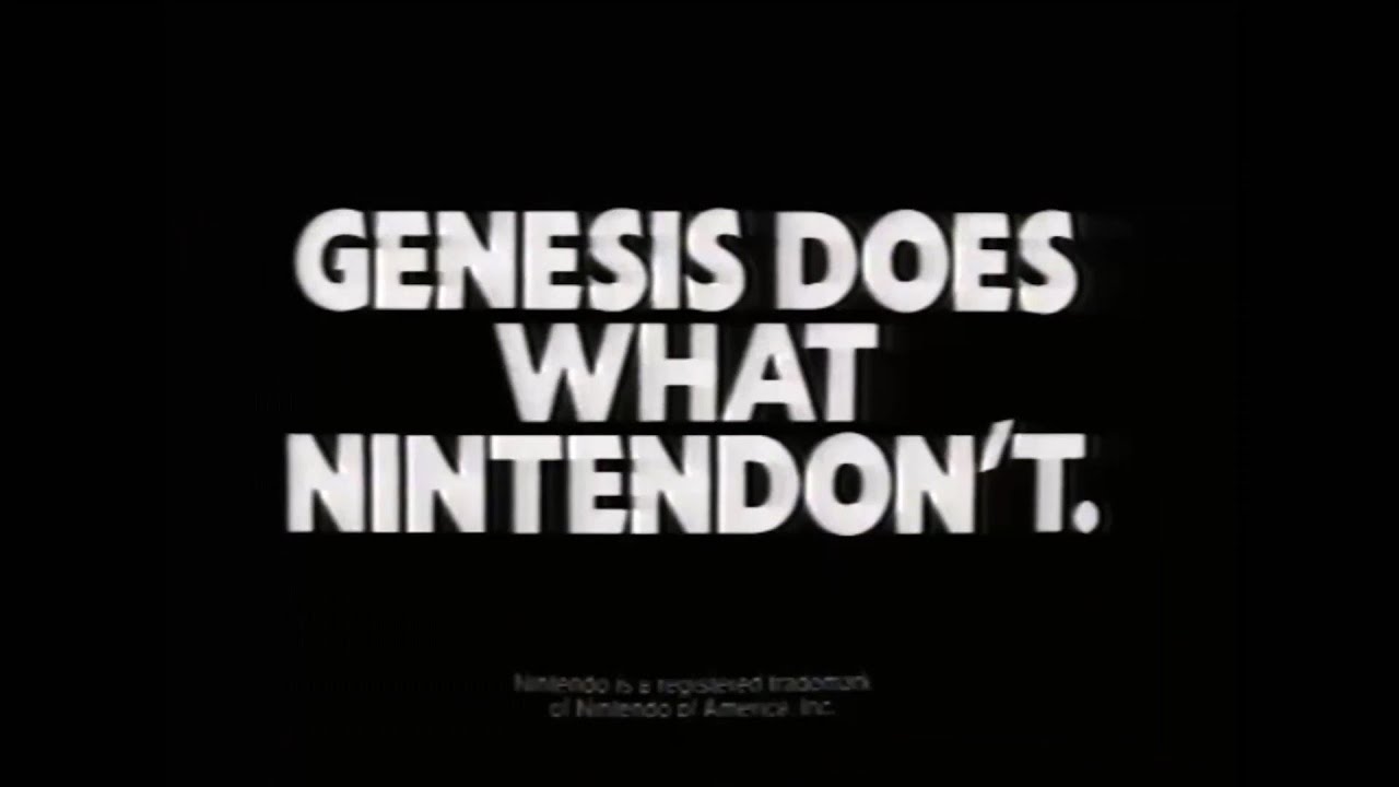 1990 Sega Genesis Does What Nintendon't Commercial - YouTube