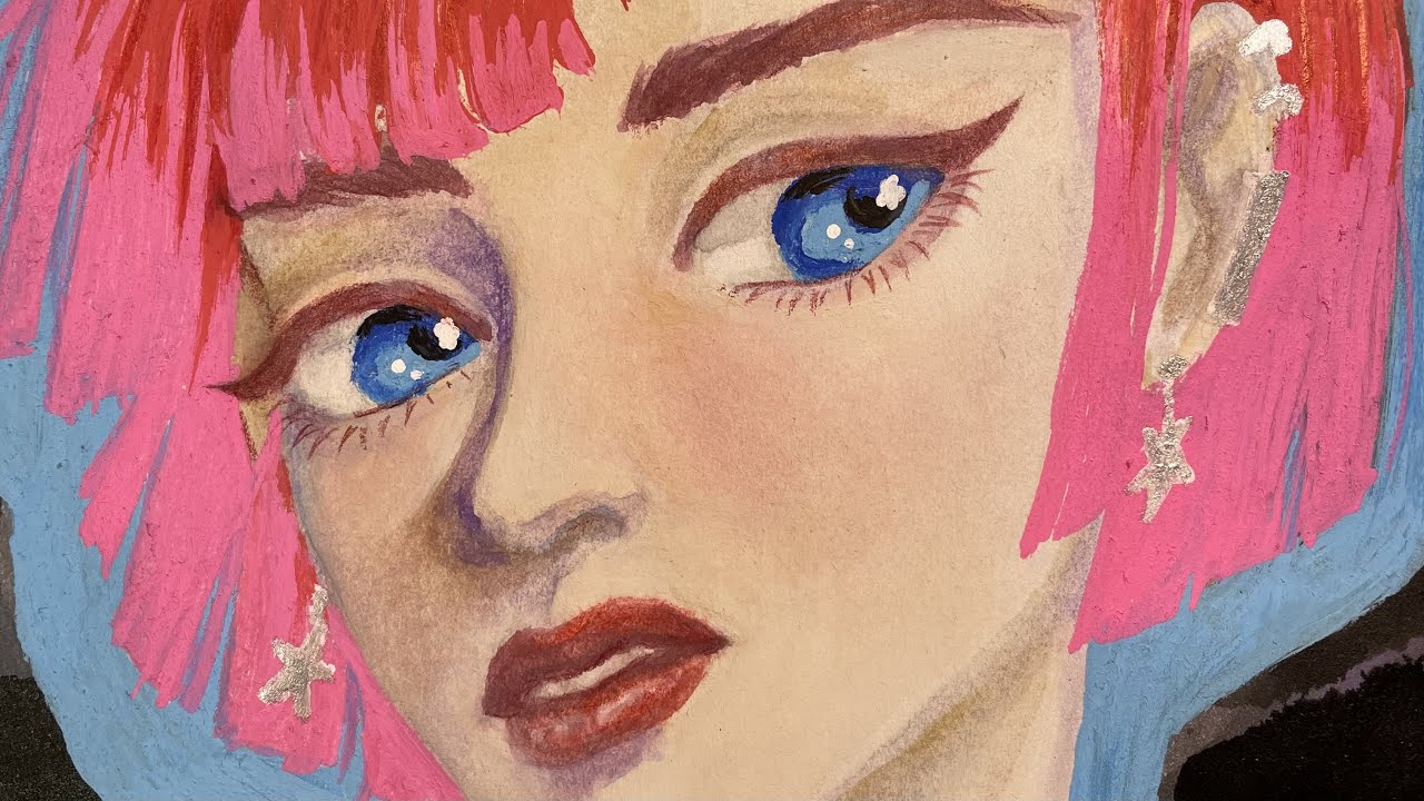 Complete Art Process for my First Posca Piece/my shorts compilation ...