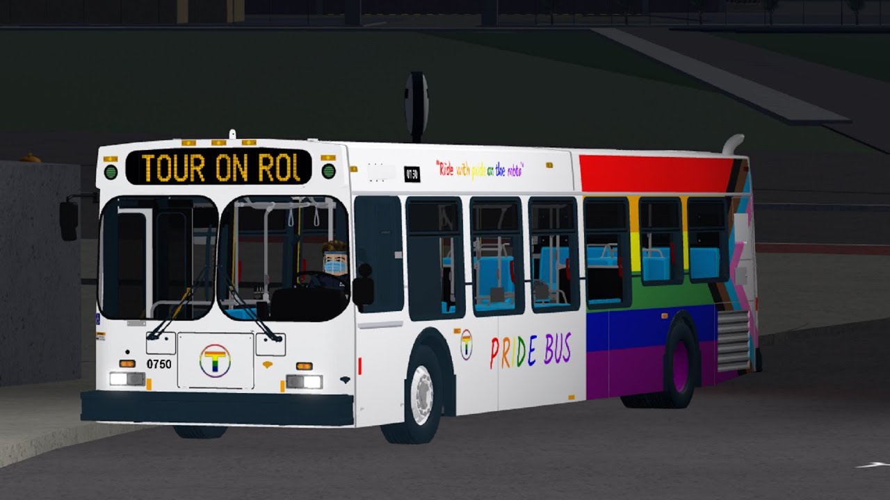 MBTA Roblox: New Flyer D40LF 0750 on the 89 to Sullivan Station! - YouTube