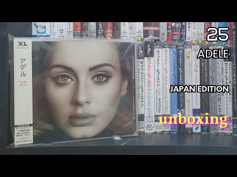 [UNBOXING] Adele - 25 (Japan Edition)
