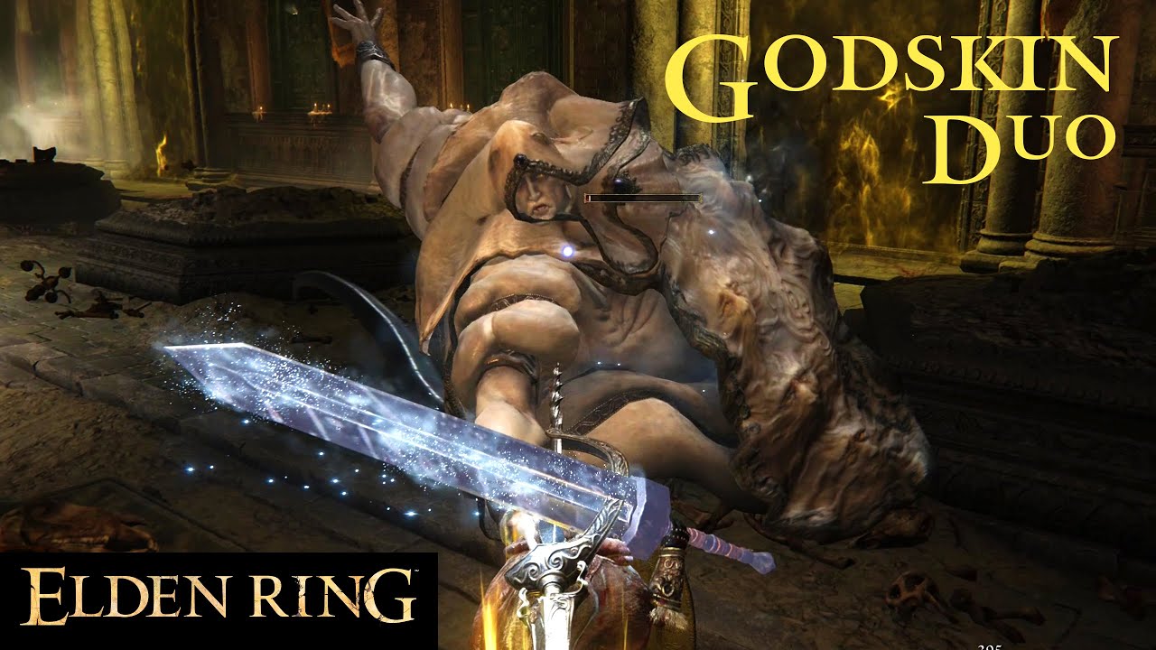 Elden Ring - Godskin Duo Boss (Blind Playthrough) - YouTube