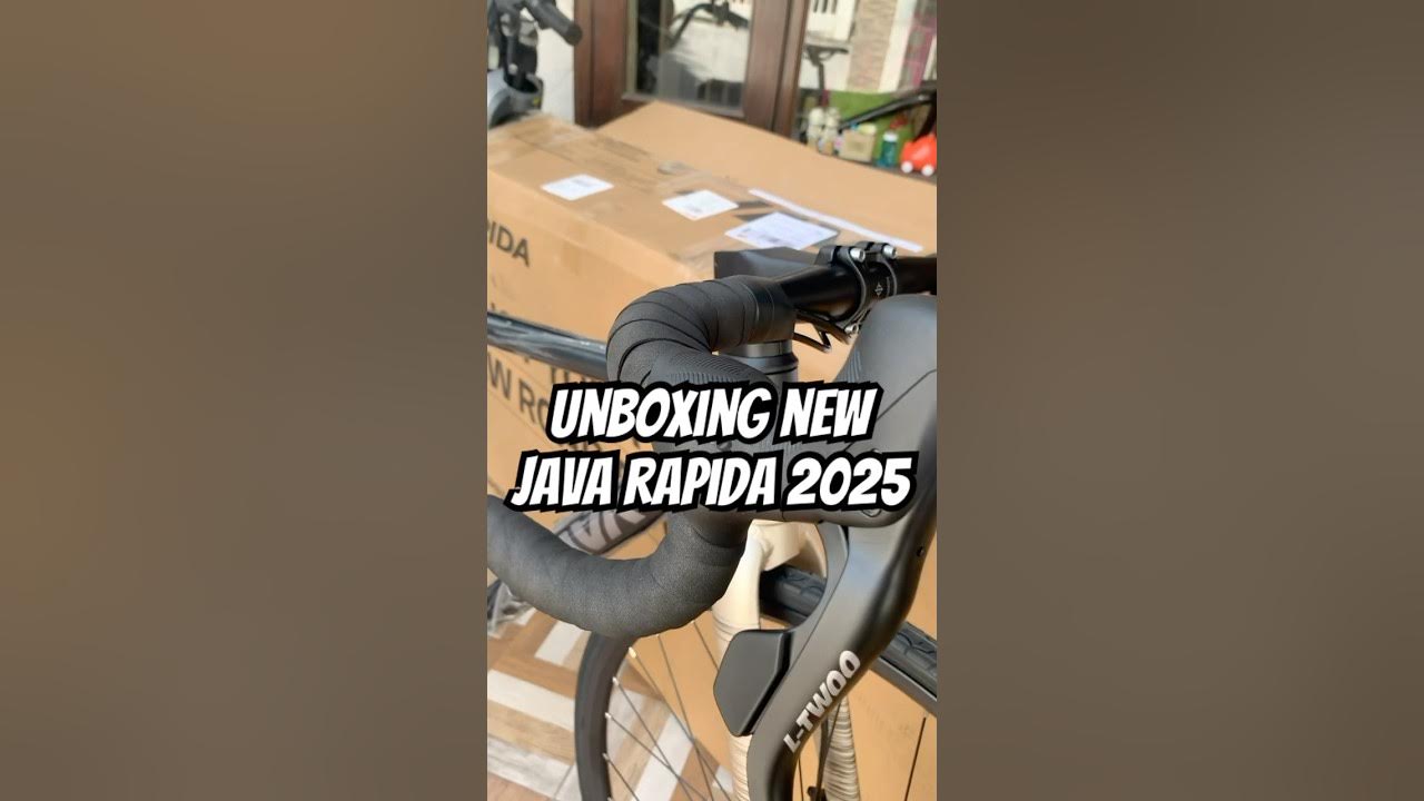 UNBOXING NEW JAVA RAPIDA 2025 #cycling #gowes #roadbike - YouTube