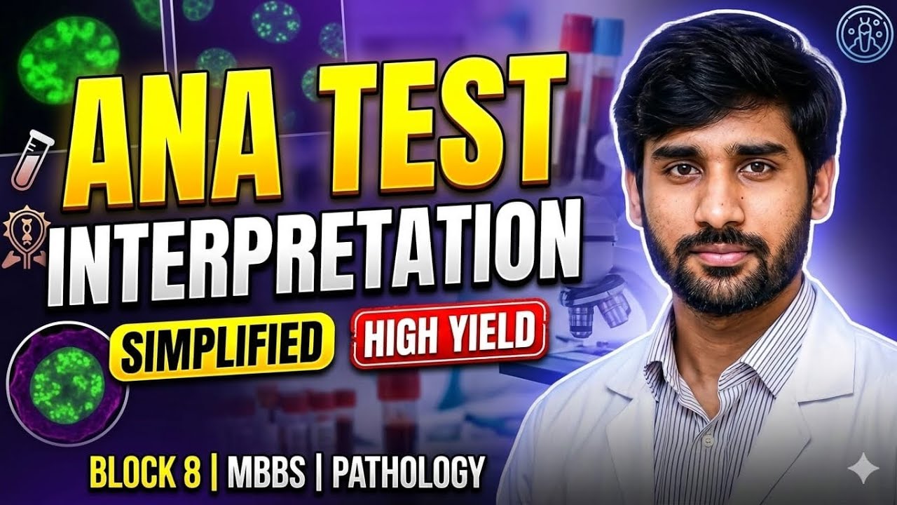 Antinuclear Antibody (ANA) | Block 8 OSPE | MBBS | Pathology ...