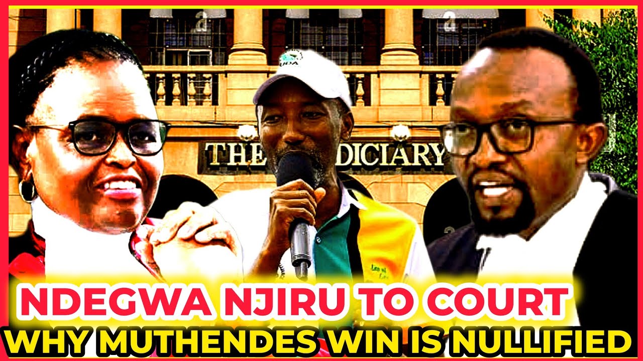TWIST: WHY MUTHENDE WON'T BE SWORN AS MBEERE MP! LAWYER NDEGWA REVEALS ...