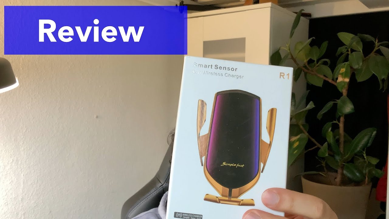 Smart Sensor Qi Wireless Car Mount Review: Funktioniert wirklich - YouTube