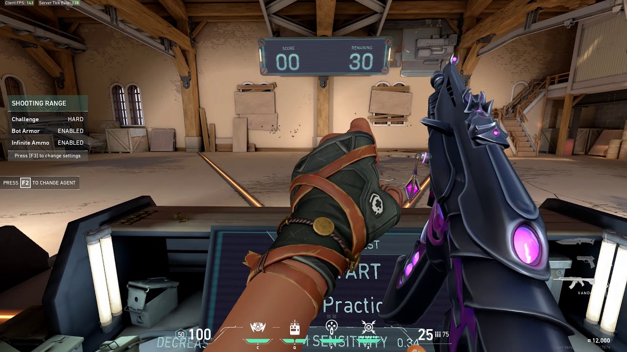 Valorant | 3 weeks of moderate range practice - YouTube