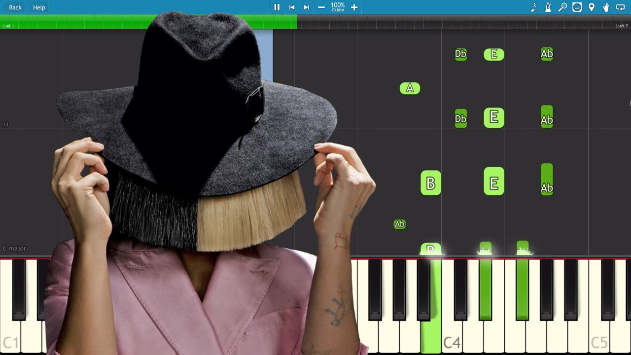 How to play Helium on piano - Sia - Fifty Shades Darker - Instrumental ...