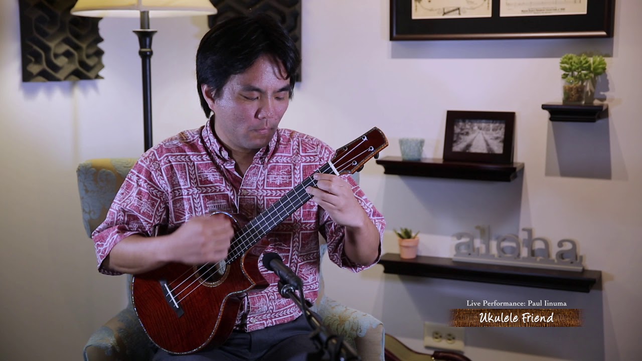 Paul Iinuma and Custom Duane Noble Tenor Ukulele - (UKULELE FRIEND ...