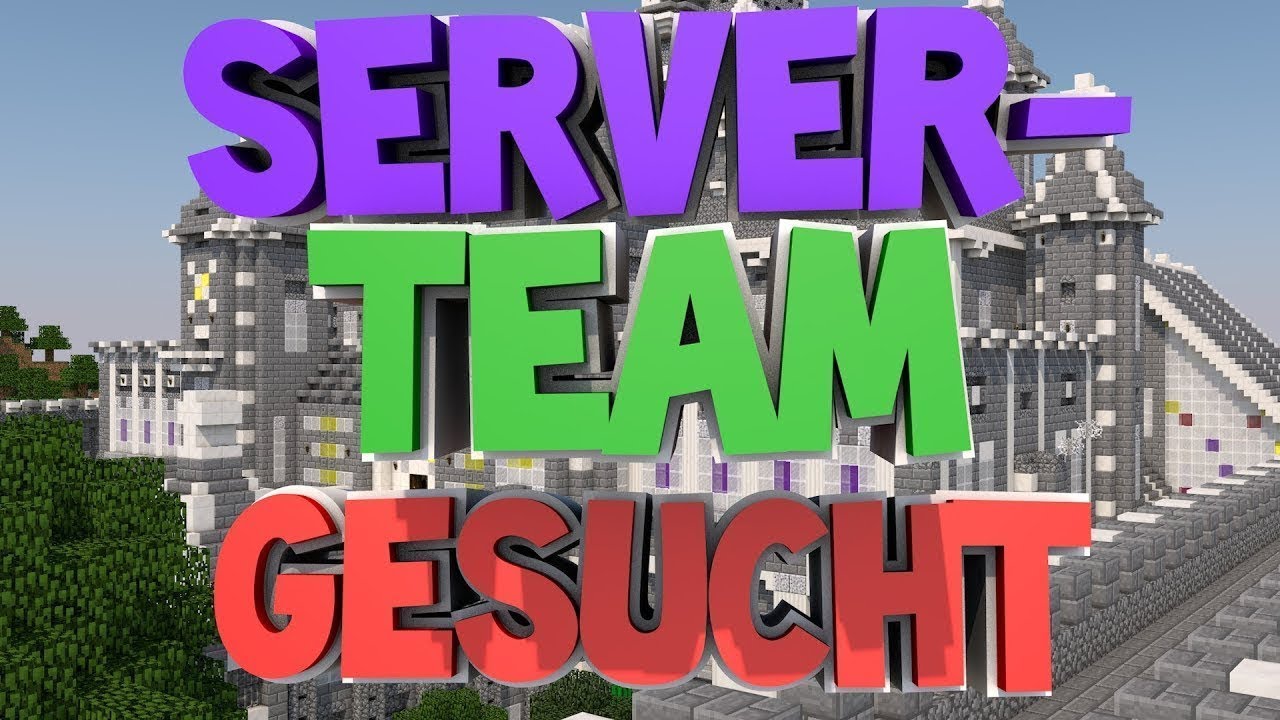 Minecraft Server Team Gesucht!! - YouTube