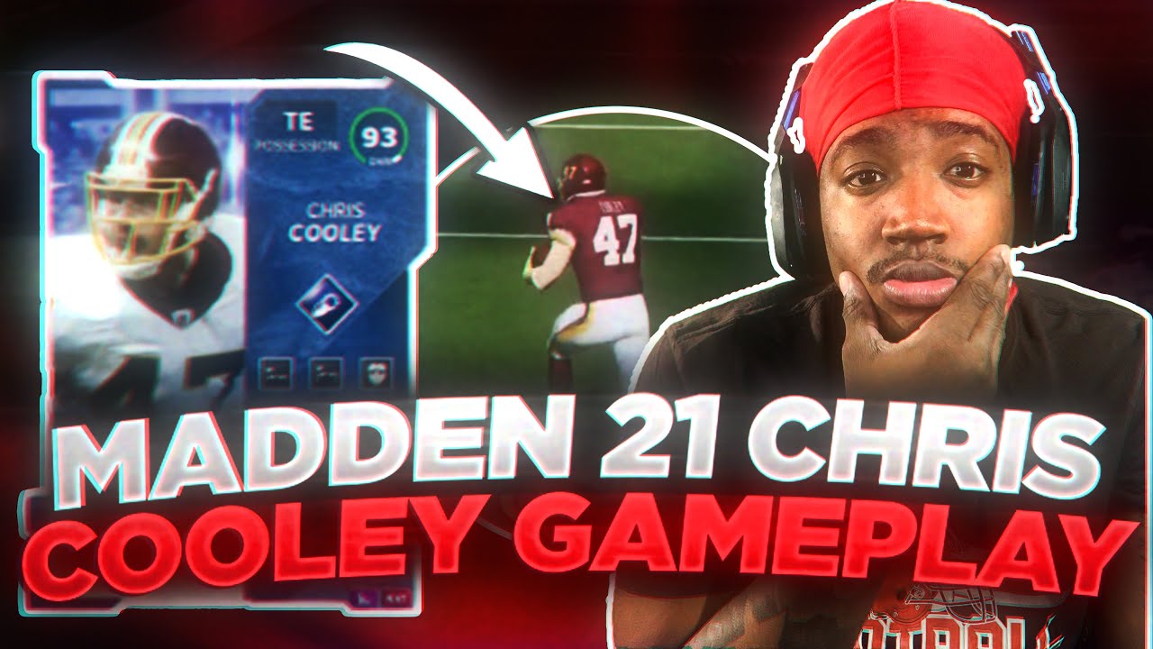 LEGEND CHRIS COOLEY IS THE BEST TE IN THE GAME! LEGEND CHRIS COLLEY ...