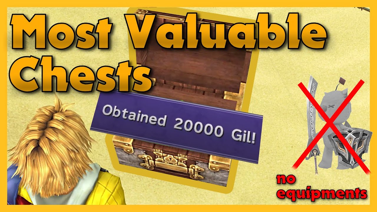 Most Valuable Treasure Chests in Final Fantasy X – Main Story Rewards ...
