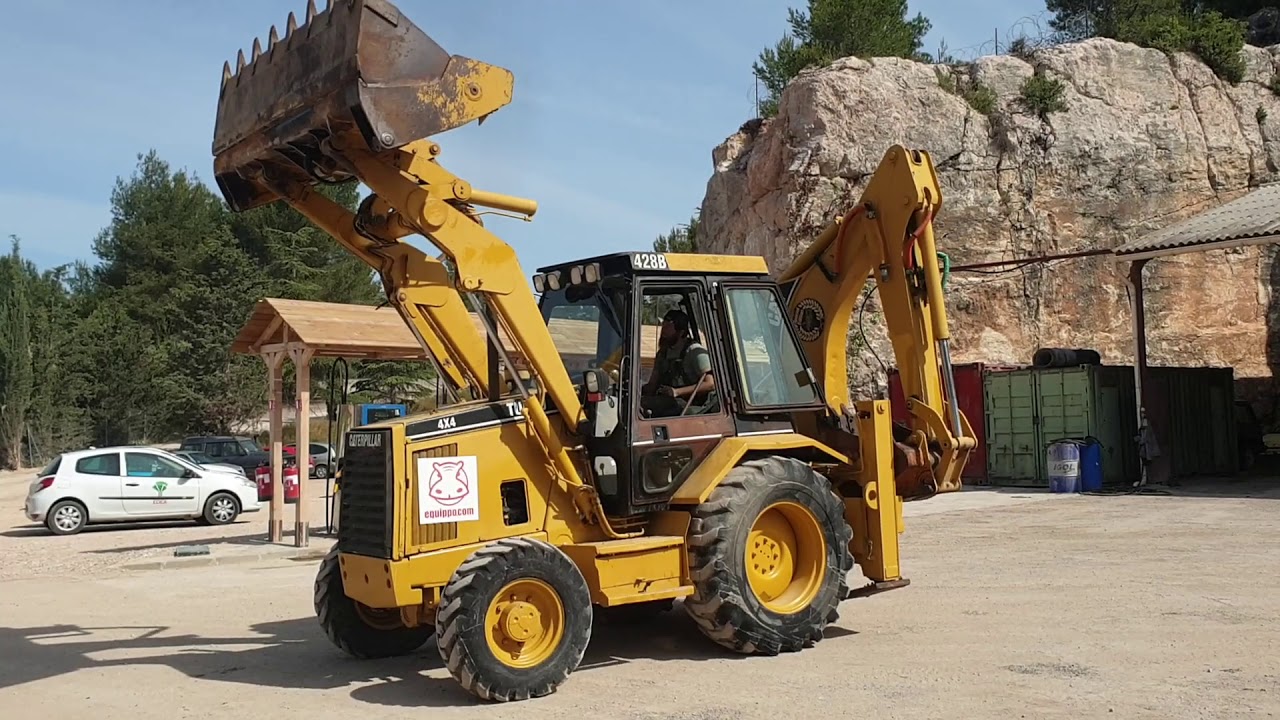 Used Caterpillar 428B TURBO 4X4 | Used Backhoe | equippo.com | Used ...