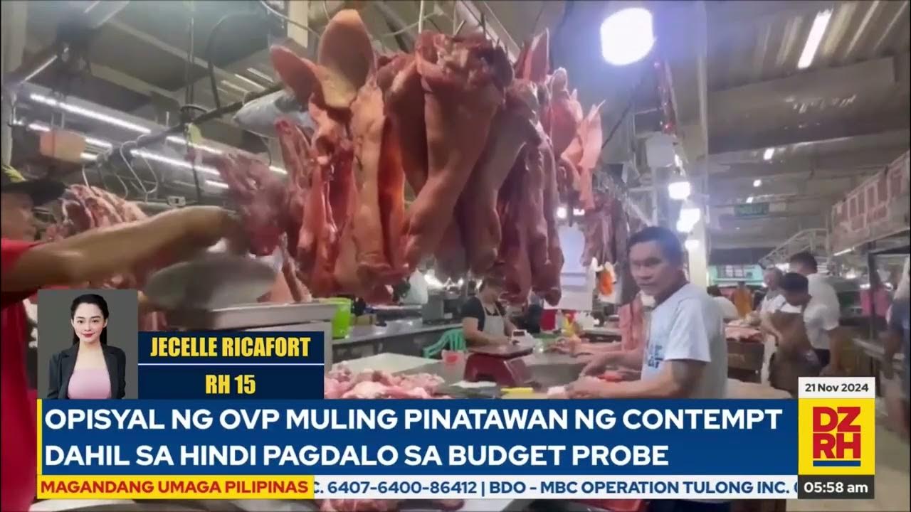 Presyo ng baboy, manok sumipa sa Cartimar Market sa Pasay City - YouTube
