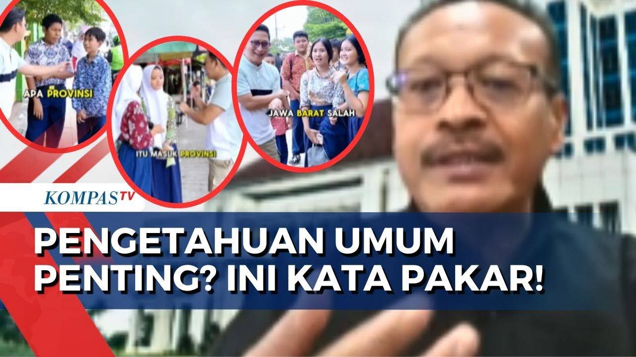 Pentingkah Ilmu Pengetahuan Umum? Ini Kata pakar - YouTube