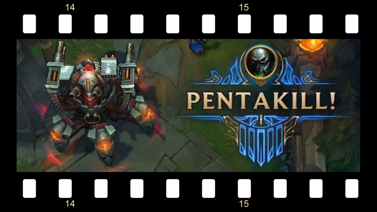 PENTAKILL URGOT REWORK 2017 | Battlecast Urgot Reworked | League of ...