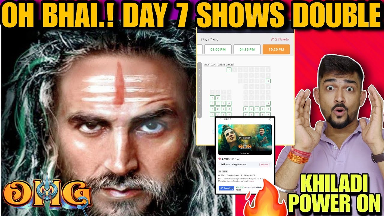 OMG 2 DAY 7 FINAL ADVANCE BOOKING COLLECTION 🔥🔥🔥|| OMG 2 DAY 7 ...