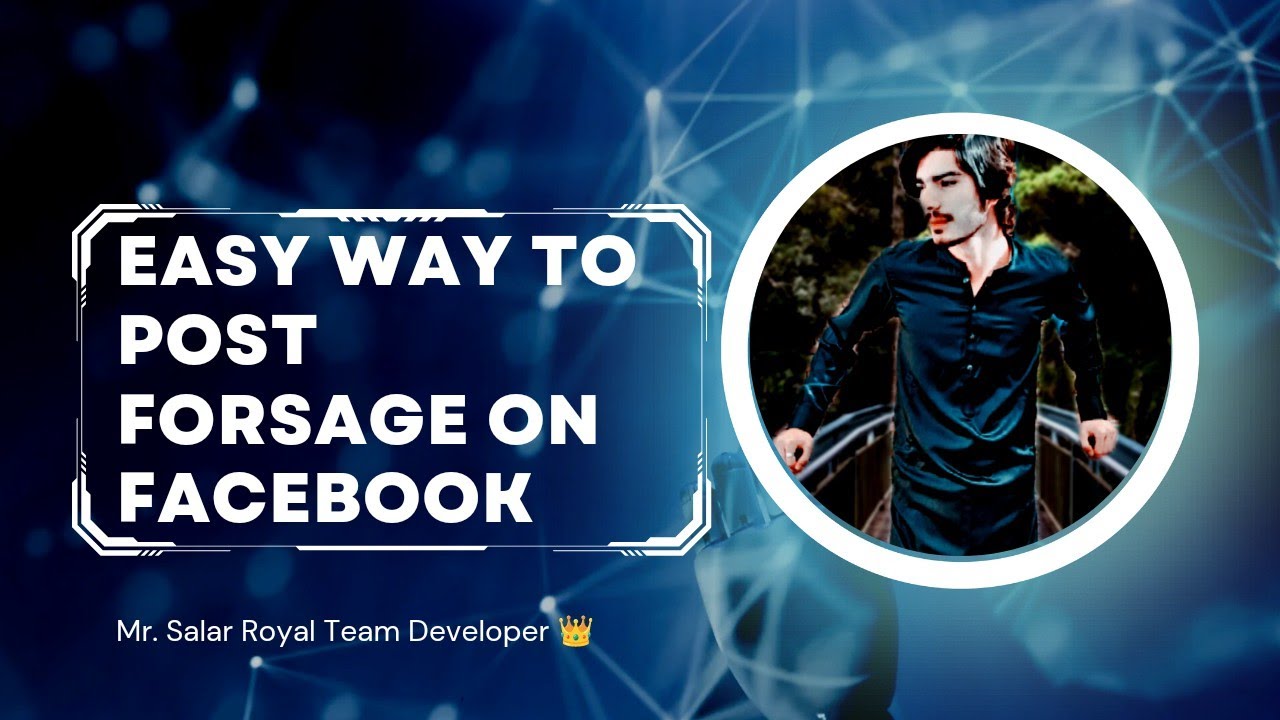 Easy way to post FORSAGE on Facebook - YouTube