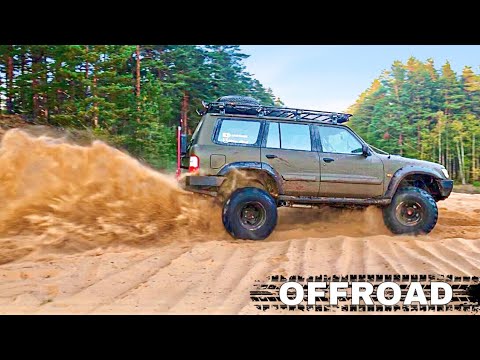 MUD & ARABIC DRIFT | Jeep vs Patrol | Nissan Patrol y61 | Latvian Offroad | Ru & Lv