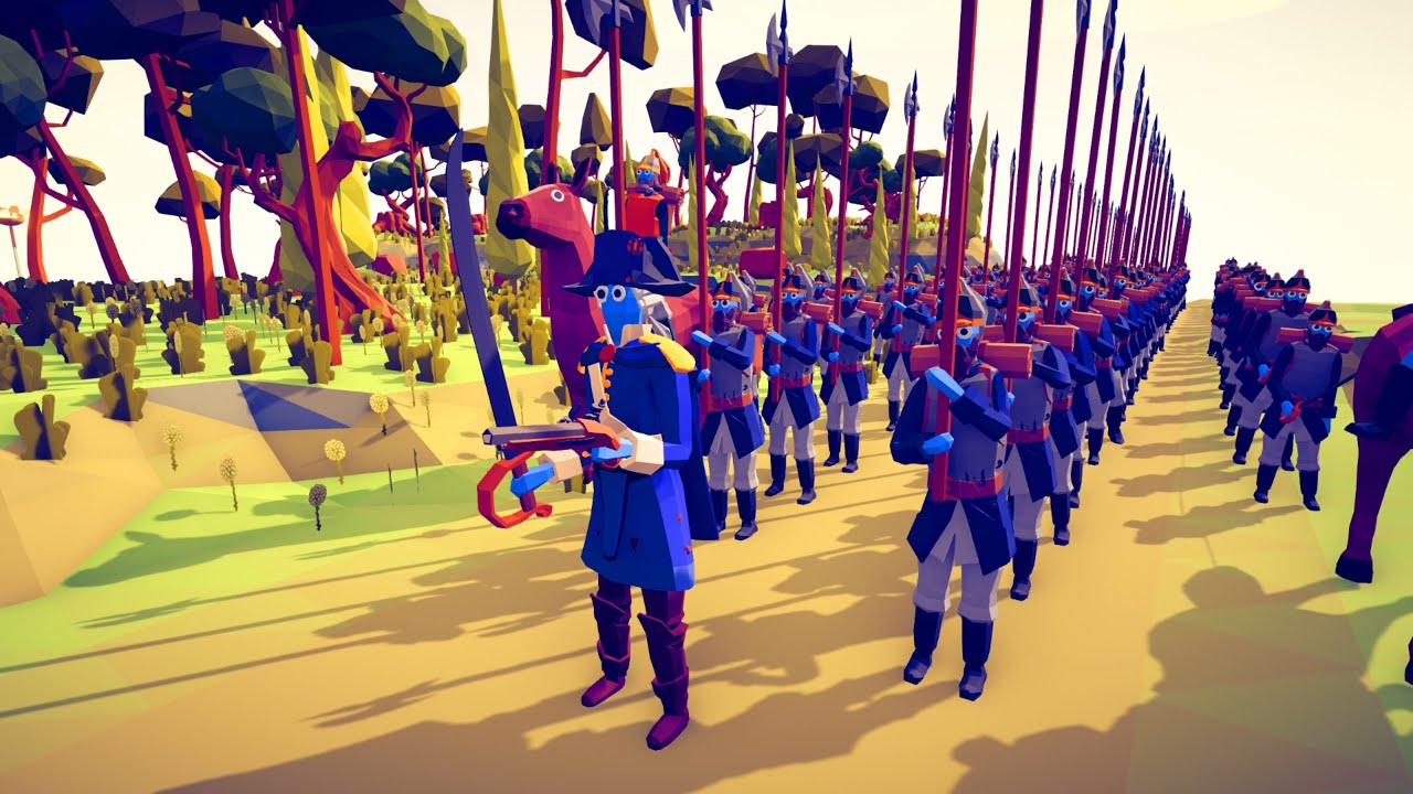 150x FRENCH SOLDIER SIEGE BANDIT CASTLE - Totally Accurate Battle ...