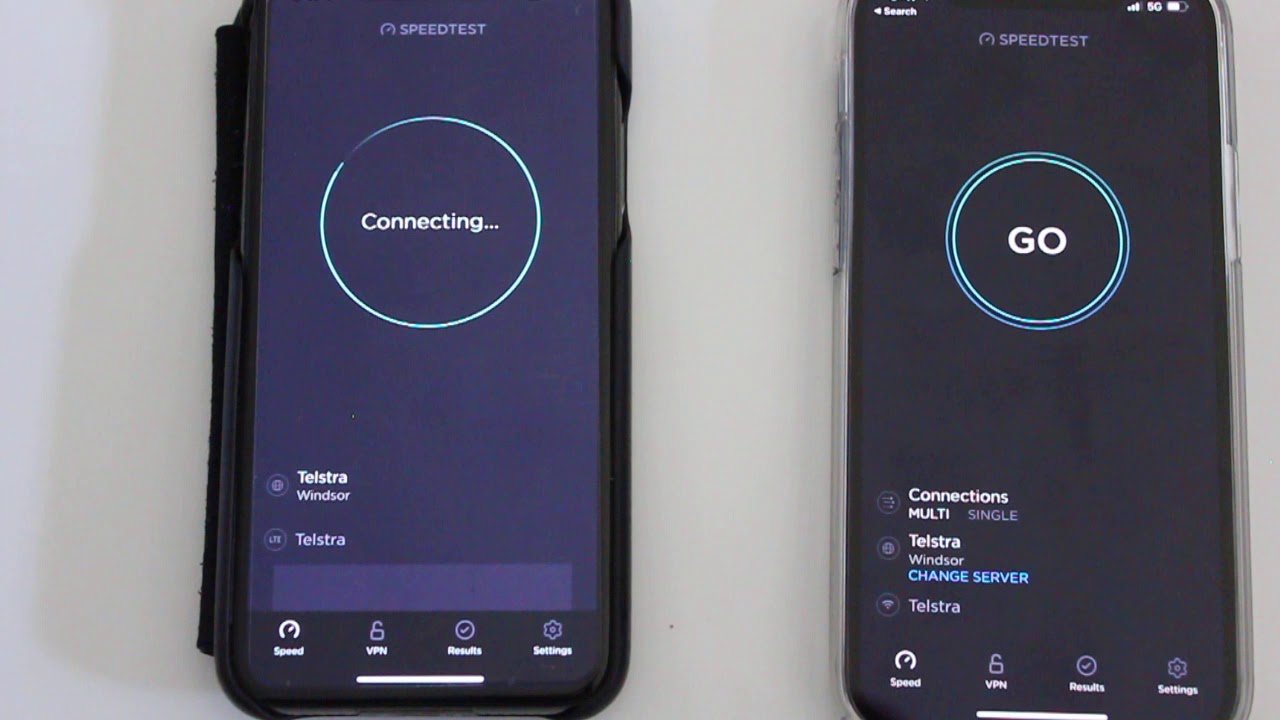 iPhone X vs iPhone 12 pro Telstra WIFI and 5G comparison - YouTube