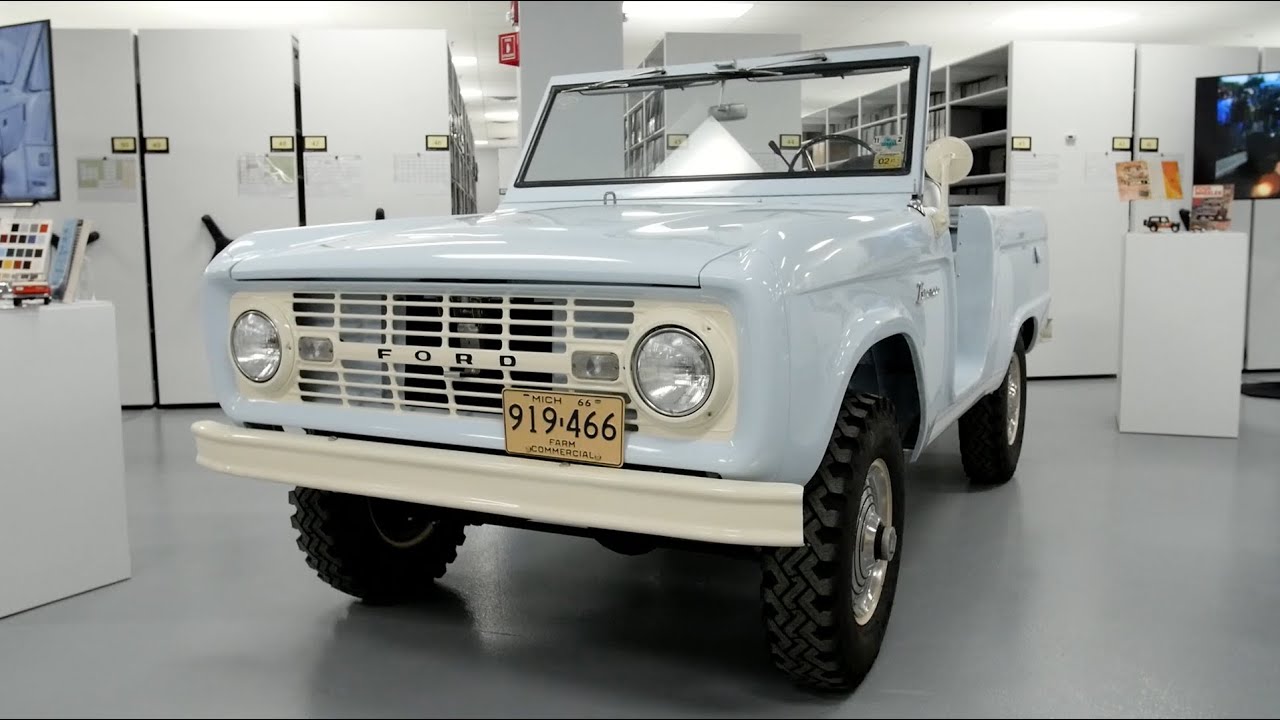 Ford Bronco archives walkthrough with Ted Ryan - YouTube