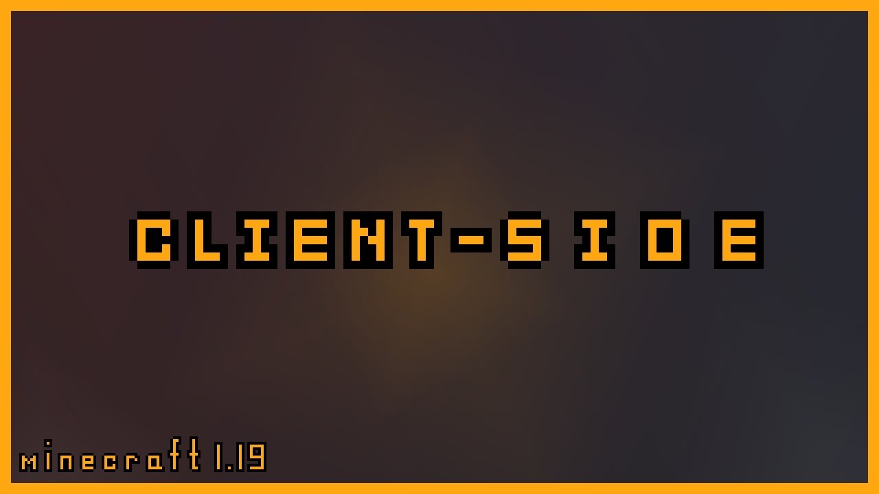 Клиент Моды для Minecraft 1.19 \ MInecraft 1.19 Client-Side mods - YouTube