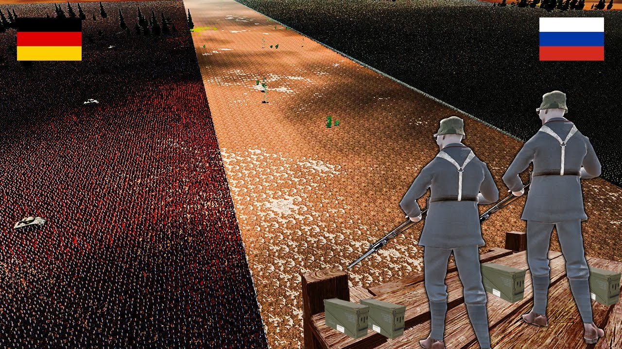 1.000.000 German Army vs 1.000.000 Russian Soldiers - Ultimate Epic ...
