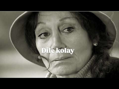 Dile Kolay /şiir: Metin Vural / yorum: Yıldız Kenter 