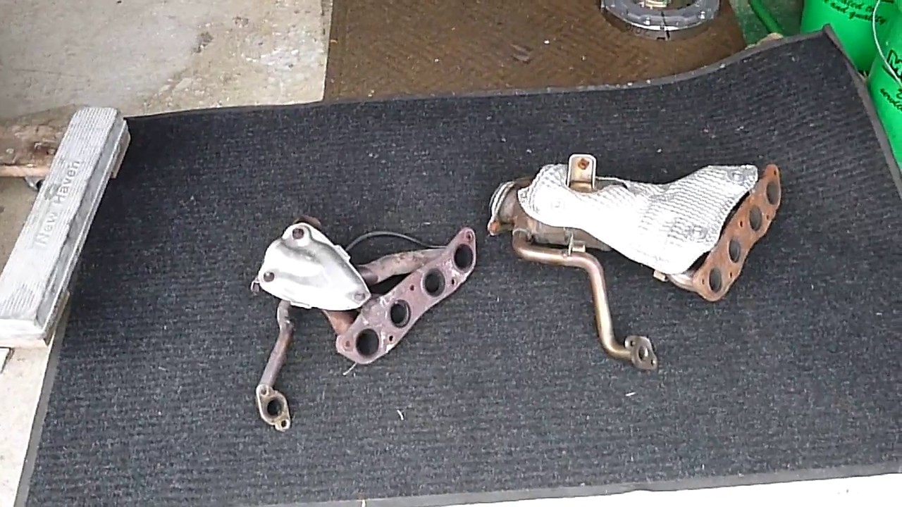 Fix That Prius! - 2012 vs 2016 Exhaust Manifolds - YouTube