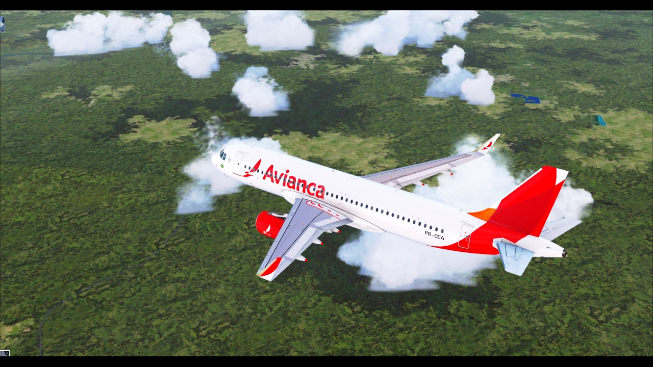 FSX - GUARULHOS PARA SALVADOR #2 - AIRBUS A320 200 SHARKLETS AVIANCA ...