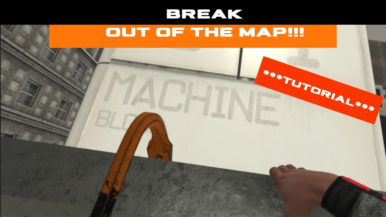 Boneworks Tutorial: How to Break Outta The Map - YouTube