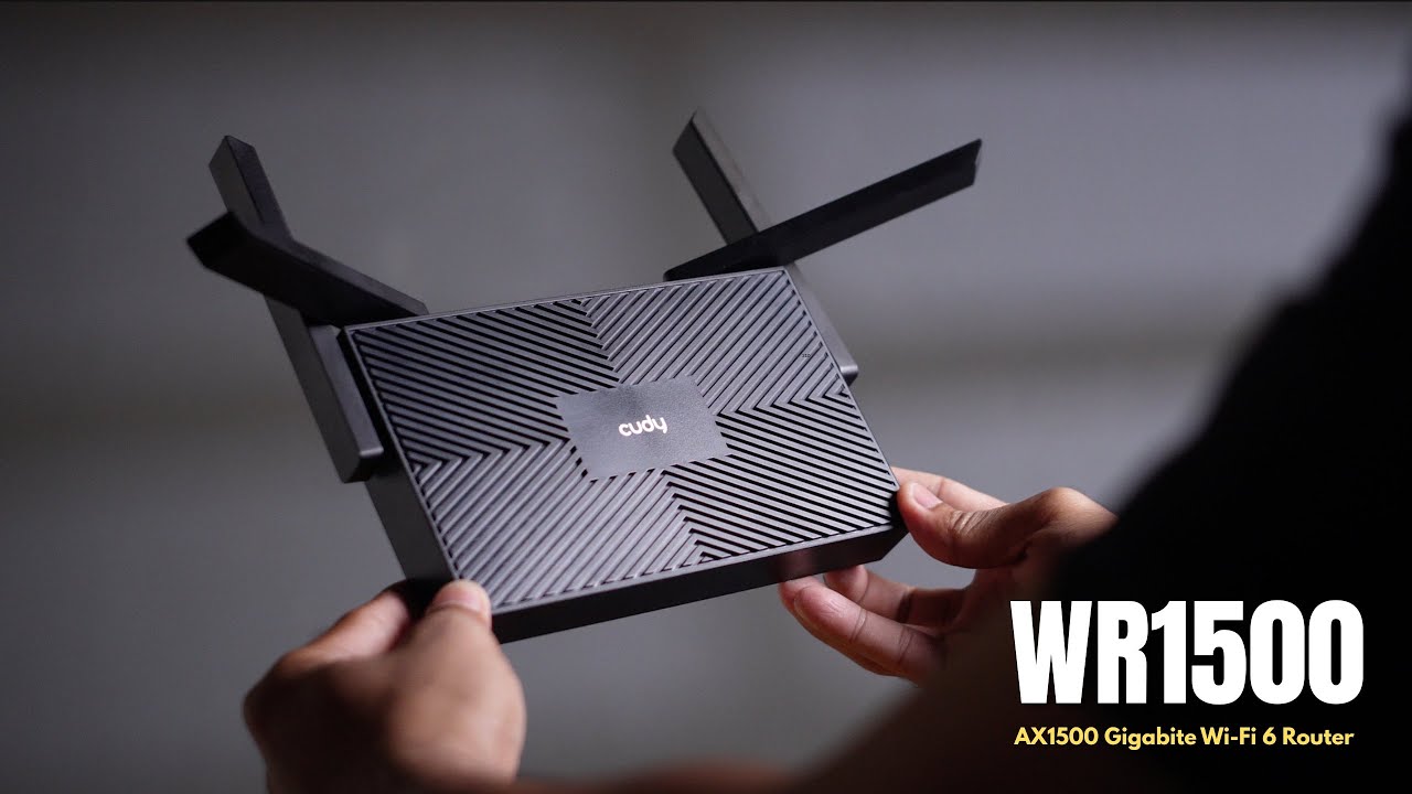 ROUTER WIFI 6 DUAL BAND TERBAIK?! | CUDY WR1500 Wi-Fi Router - YouTube