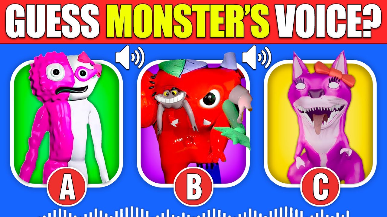 GUESS THE MONSTER'S VOICE №7 | GARTEN OF BANBAN 5 | Syringeon ...