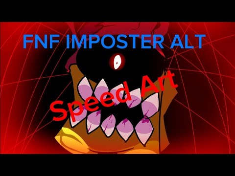 FNF IMPOSTER ALTERNATED | Teratoma Song | Speed Art - YouTube
