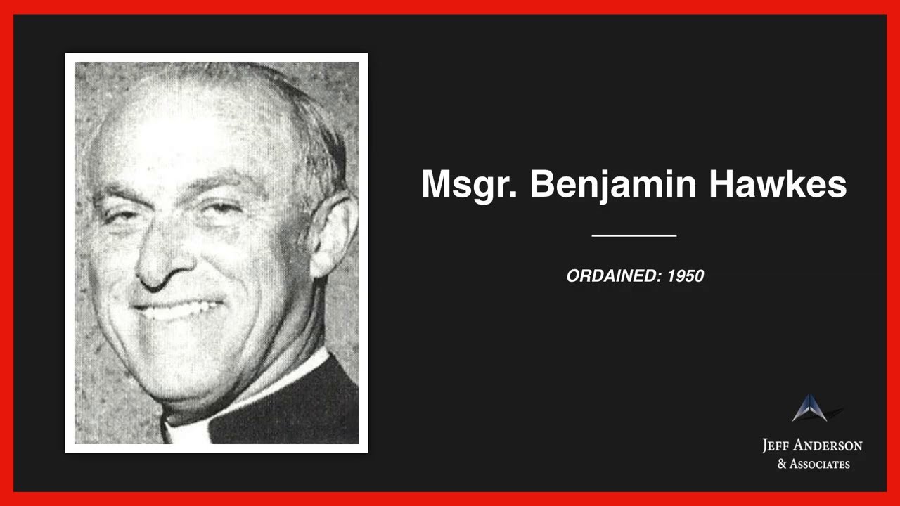 Accused Priest: Benjamin Hawkes (Archdiocese of Los Angeles) - YouTube