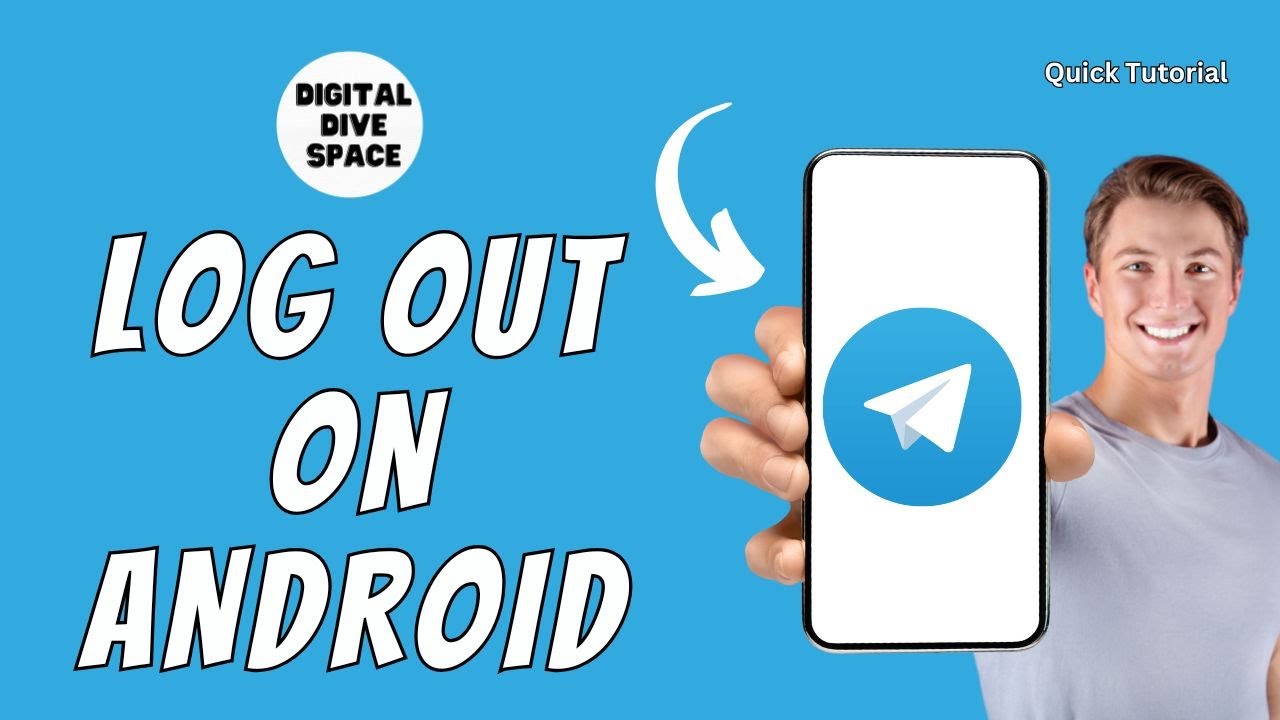 How to Log Out Telegram on Android - YouTube