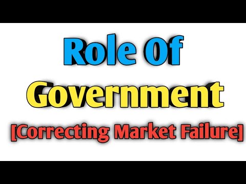 Role Of Government (Correcting Market Failure) |SYBCOM - YouTube