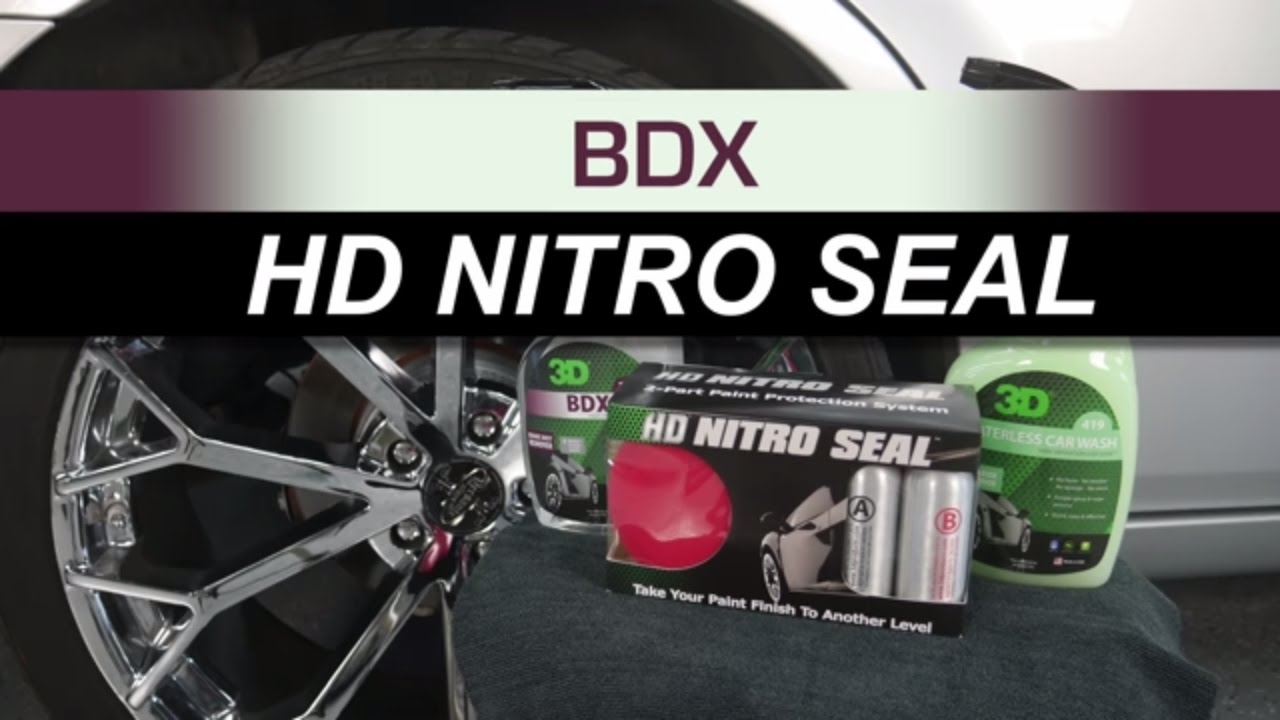 How to detail fancy Wheels with HD Nitro Seal for auto detailing and ...