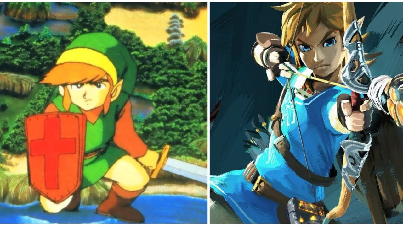 Evolution of Legend of Zelda 1986-2023 - YouTube