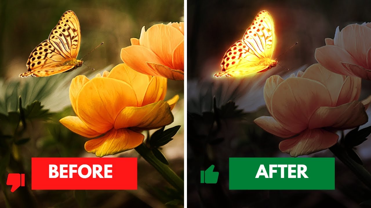 how to create glow effect in photoshop | Bangla - YouTube