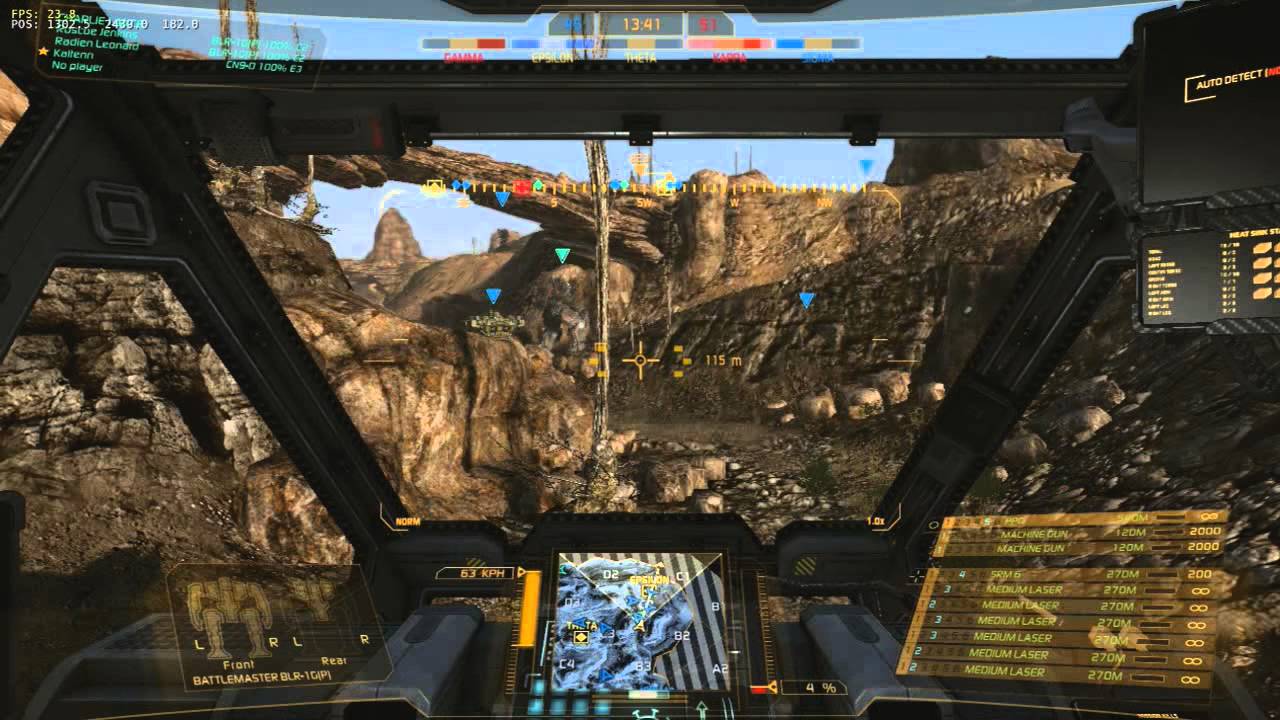 MWO: MechWarrior Online - Battlemaster - BLR-1G(P) - YouTube