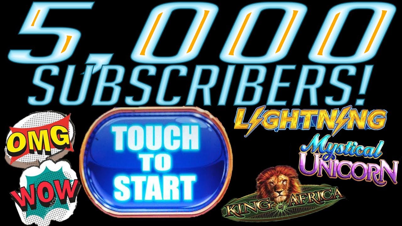 🎉 5,000 SUBSCRIBER SPECIAL 🎉 INCREDIBLE SLOT JACKPOTS FROM THE FIRST 6 ...