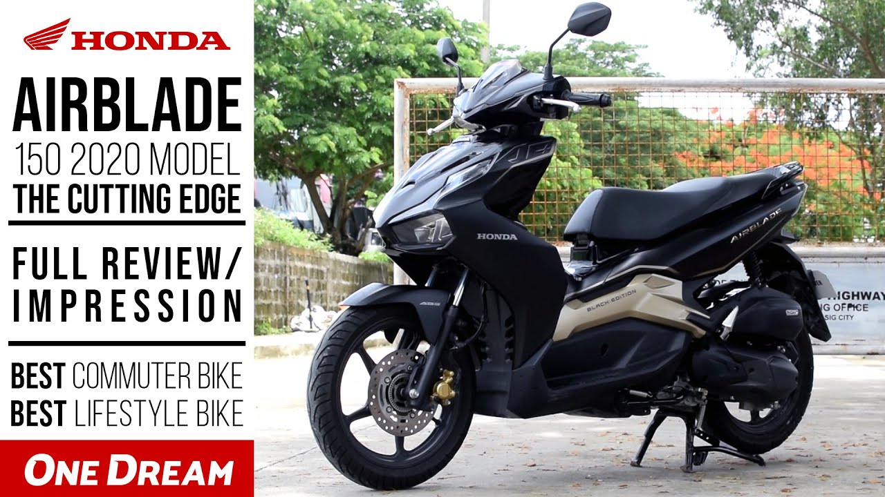 HONDA AIRBLADE 150 2020 Review | Ride Impression - YouTube