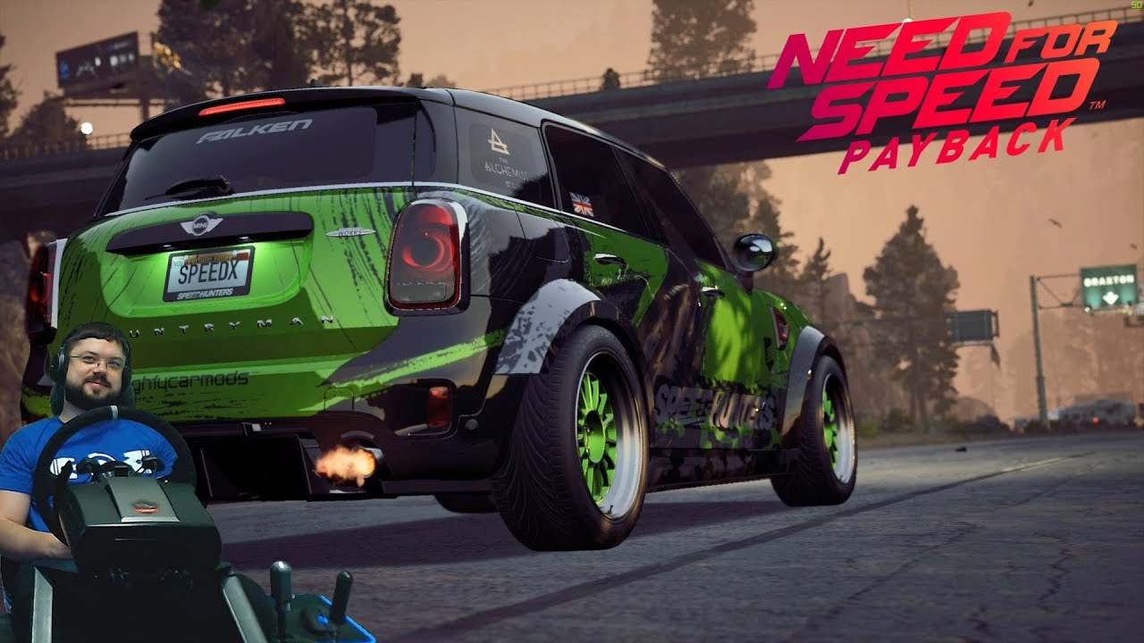 Need for Speed: Payback | Забавный SpeedCross на Mini Countryman - YouTube