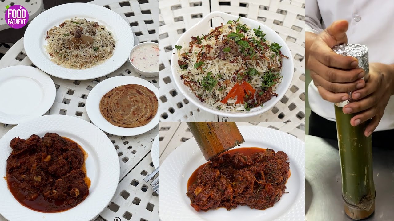 White Biryani & Bamboo Mutton at Hotel Seetal Bhubaneswar | Odisha ...