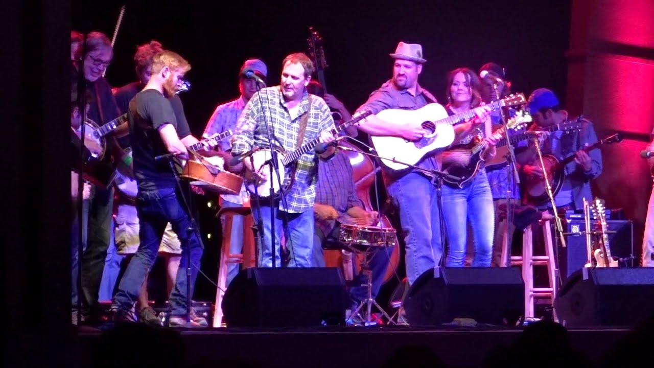 Sam Bush Band and Friends Rockygrass 2014 Finale - YouTube