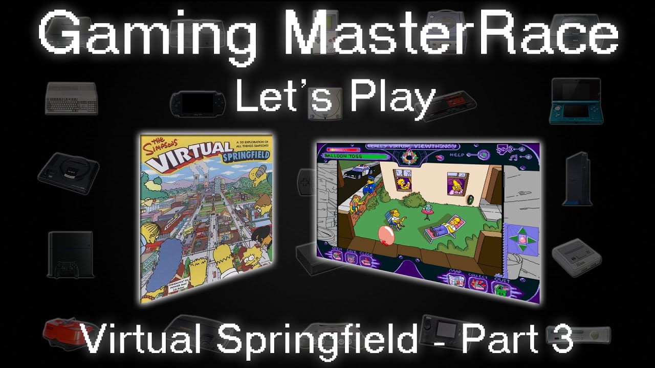 GMR - Let's Play Virtual Springfield - Part 3: If Only I Had A Map ...