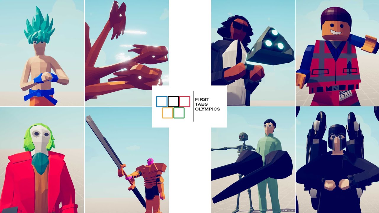 2019 Movie Characters Competition Olympics series TABS Mod Totally ...